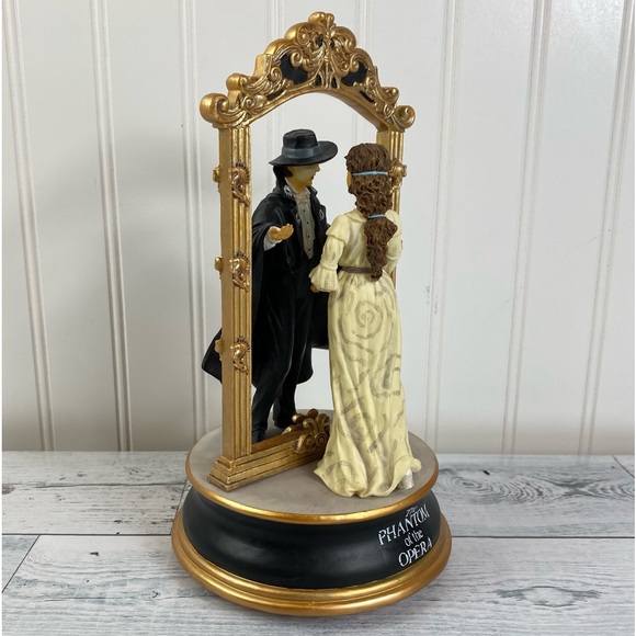 SanFrancisco Music Box Co | Accents | Limited Edition Phantom And Christine Mirror Figurine San ...
